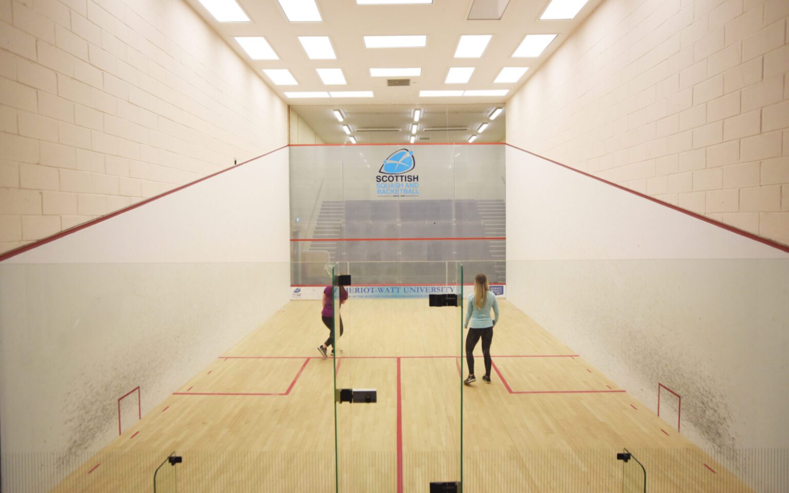 Squash Courts - Oriam